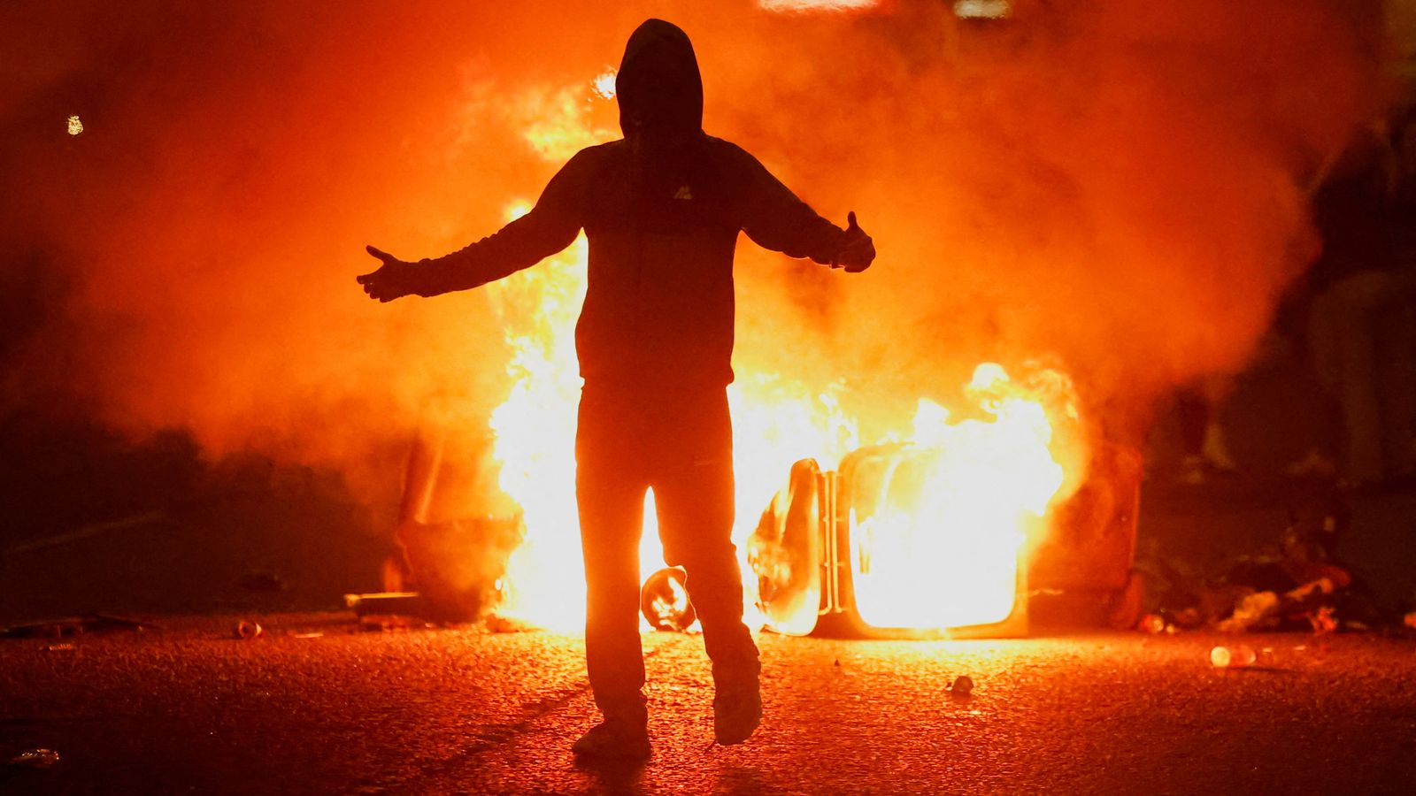 Baton rounds, firebombs and water cannon as families flee 'locals' in ...