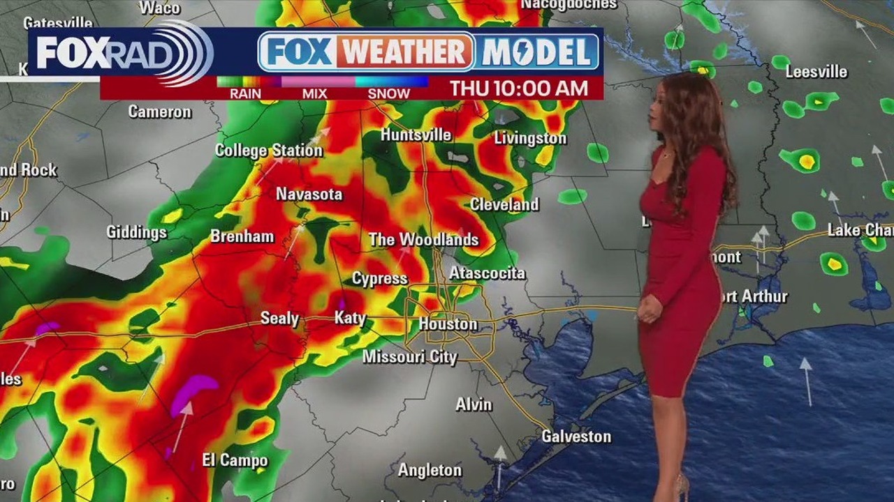 Houston weather forecast: More heavy rain possible early Thursday ...