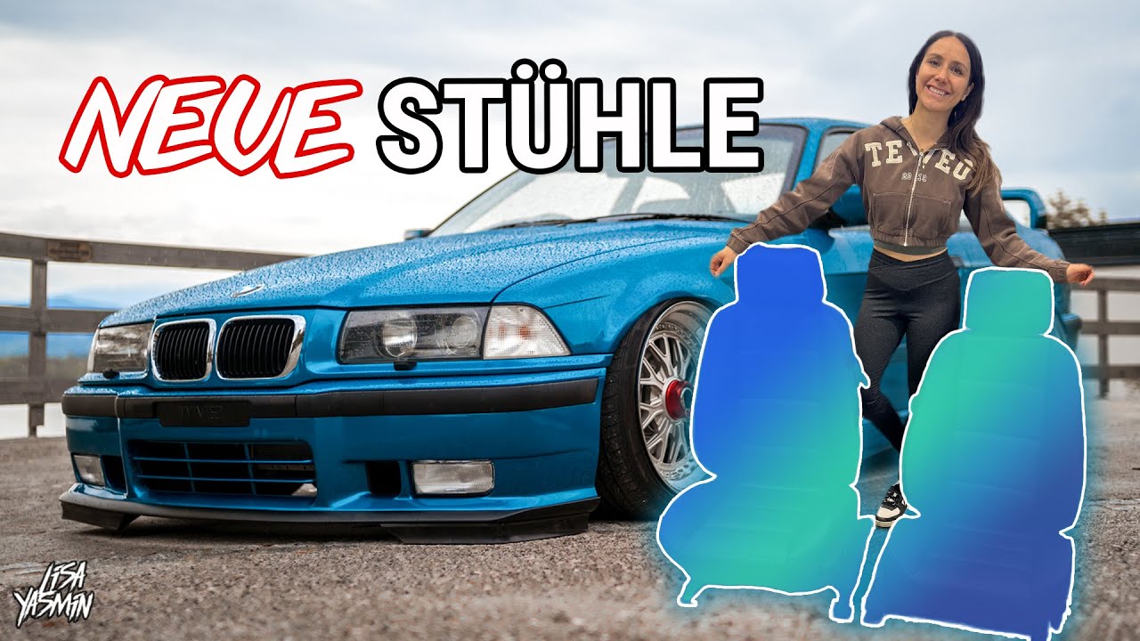 Neue Sitze für den E36 😍 Recaro, OEM oder Racing? | LISA YASMIN