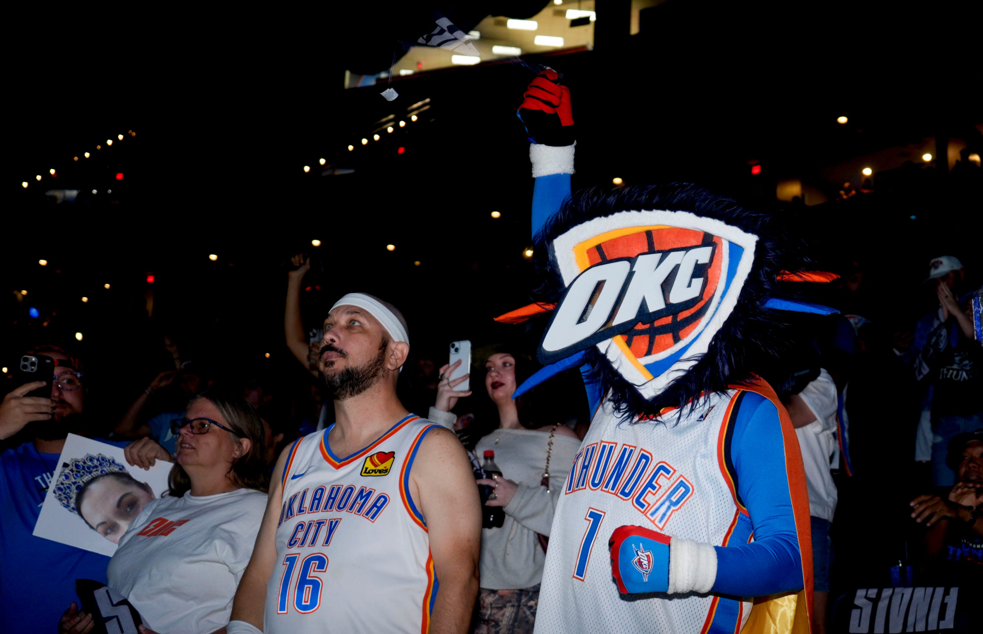 Thunder fans bring superstitions, big energy to OKC’s NBA Finals run ...