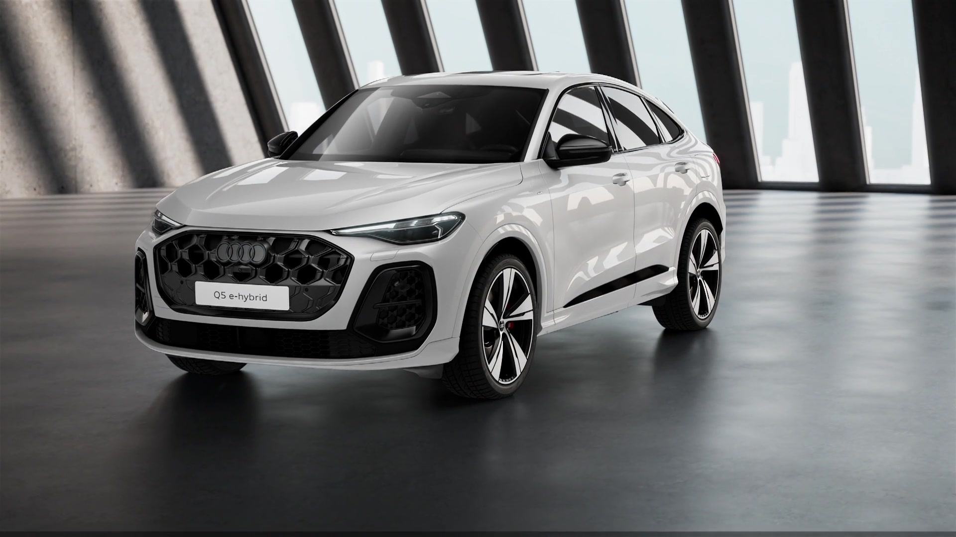 Audi Q5 e-hybrid – Plug-in hybrid powertrain – Animation