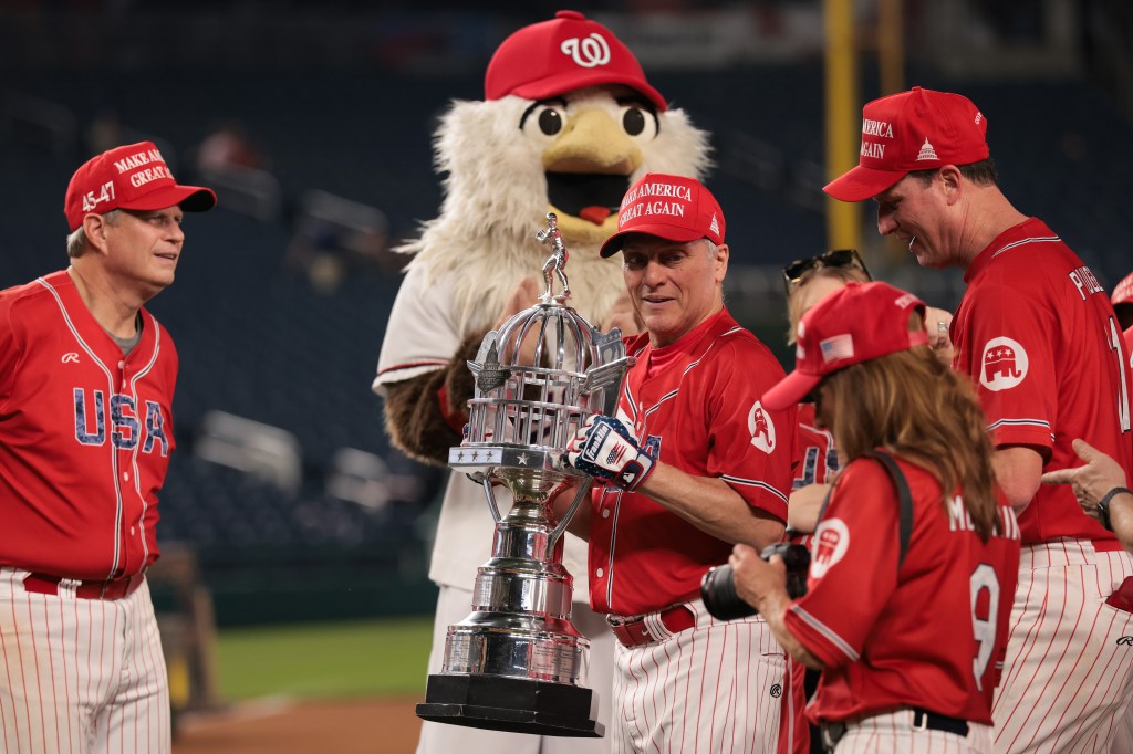 Republicans clobber Democrats in Congressional Baseball Game for fifth ...