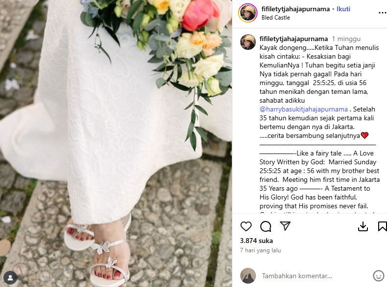 Adik Ahok Dinikahi Anak Diplomat, Fifi Lety Sebut Kisah Cintanya Kayak ...