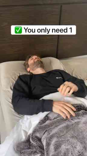 Stop Sleeping with So Many Pillows