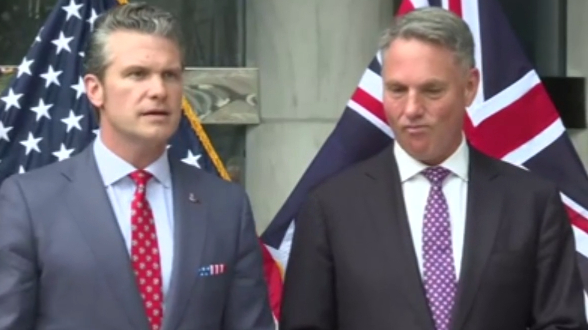 Defence Minister Richard Marles brushes off US AUKUS review