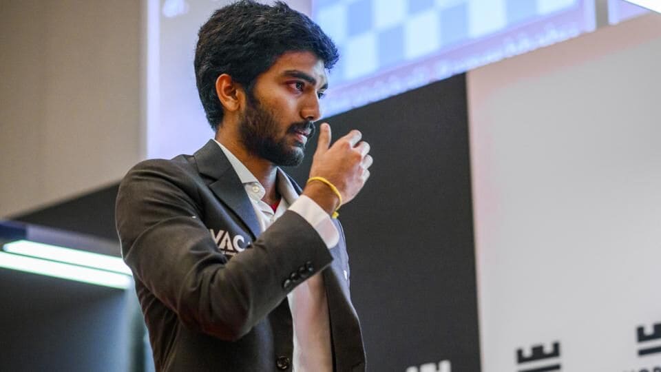 D Gukesh's honest take on Magnus Carlsen’s table slam memes post Norway ...