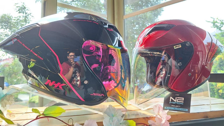 NHK Luncurkan Dua Helm Half Face Baru, Desain Keren Harga Cuma Segini