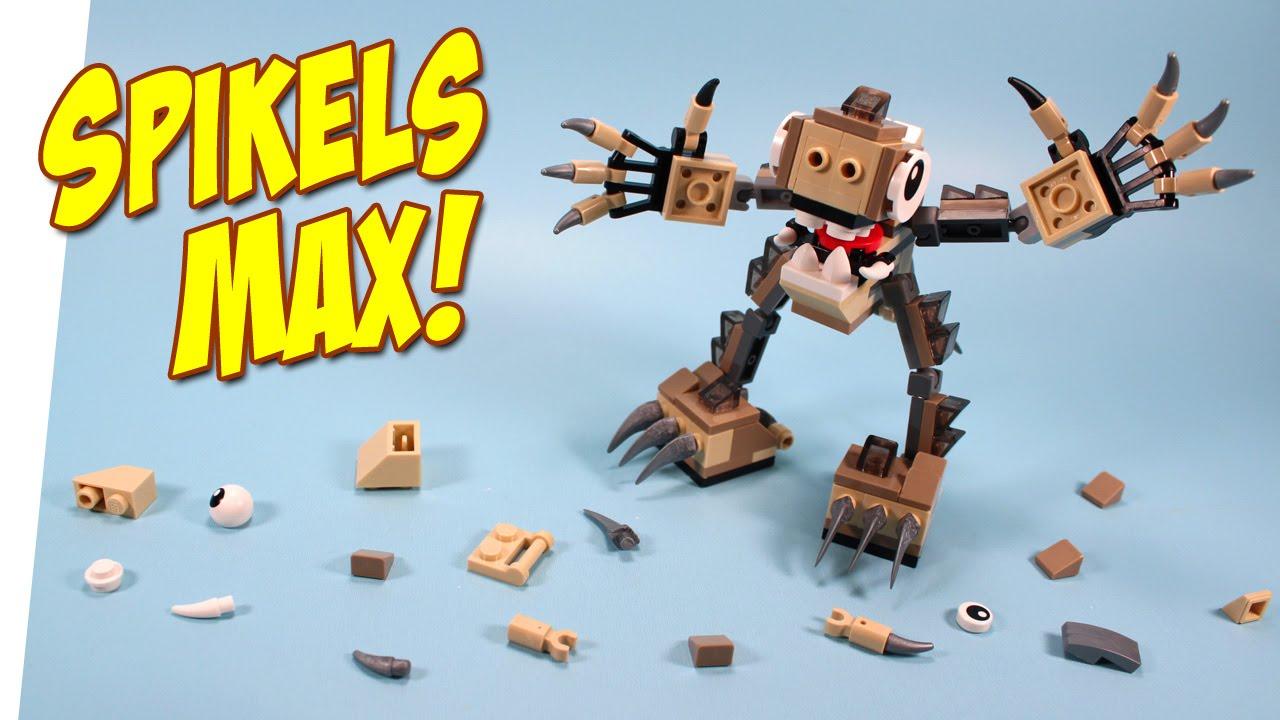 Lego Mixels Series 3 Gray Spikels Max Footi Scorpi & Hoogi Opening