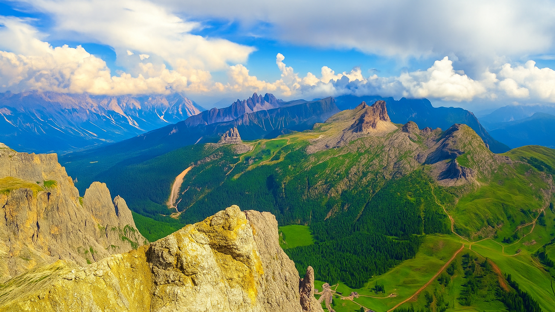Dolomites Falzarego Lagazuoi Italy