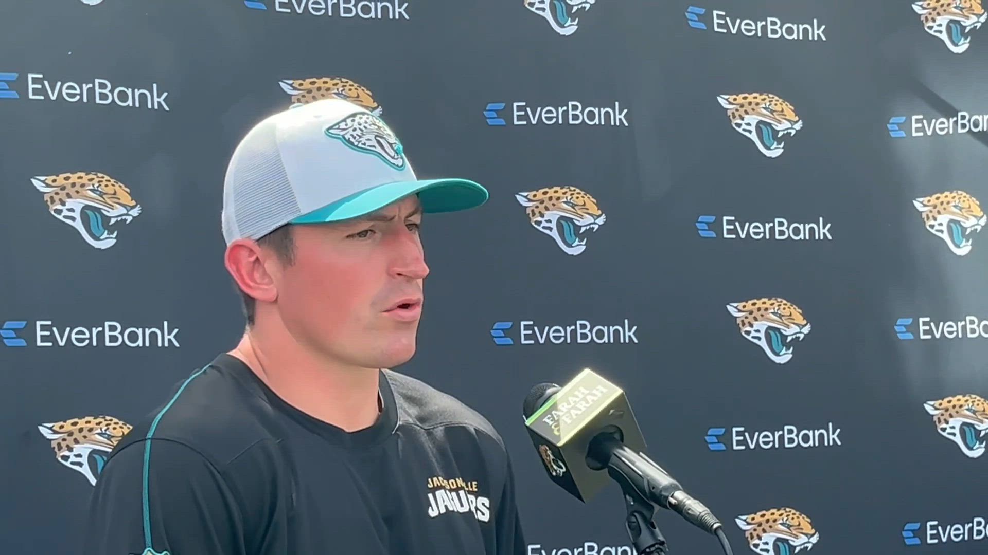 Jacksonville Jaguars Offensive Coordinator Grant Udinski on the ...