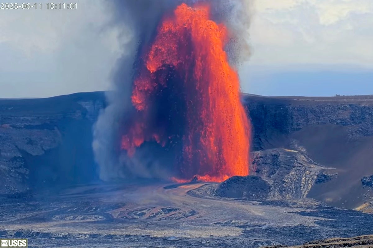 Hawaii’s Kilauea Volcano erupts again with lava reaching more than 330 feet