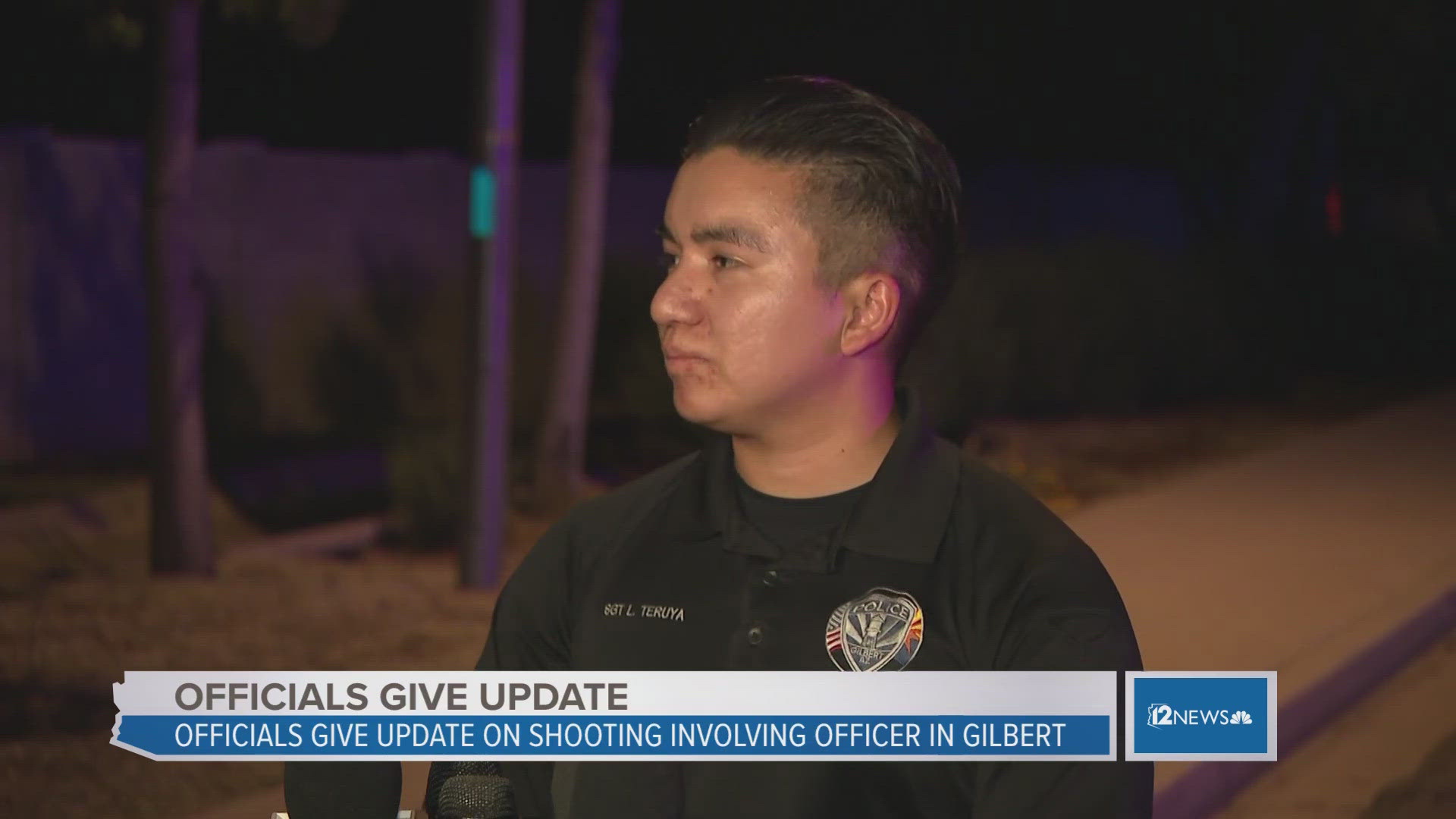 Update on shooting involving Gilbert officer