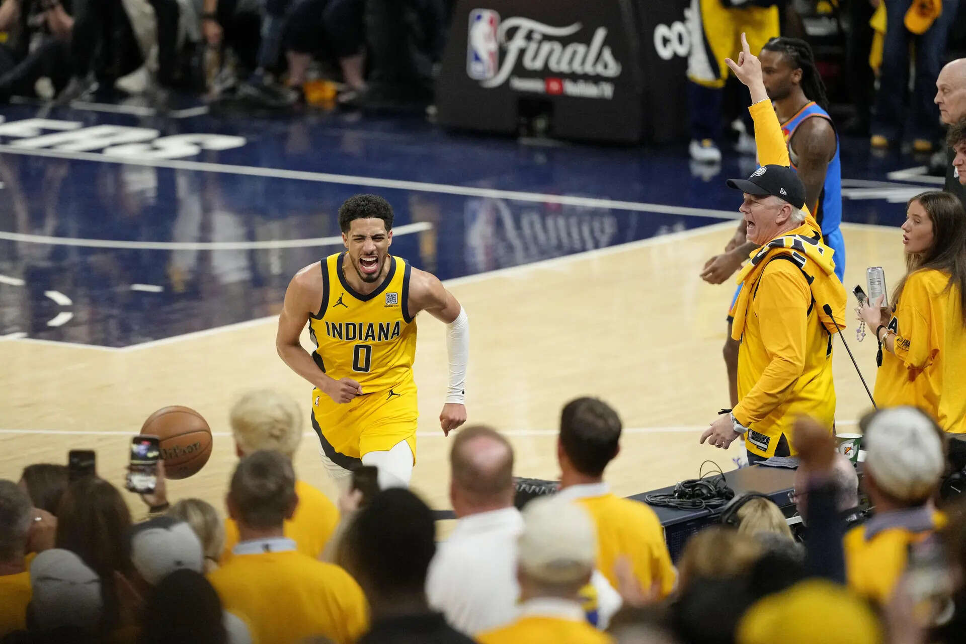 Pacers vs Thunder: Indiana Pacers record first NBA Finals Game win at ...