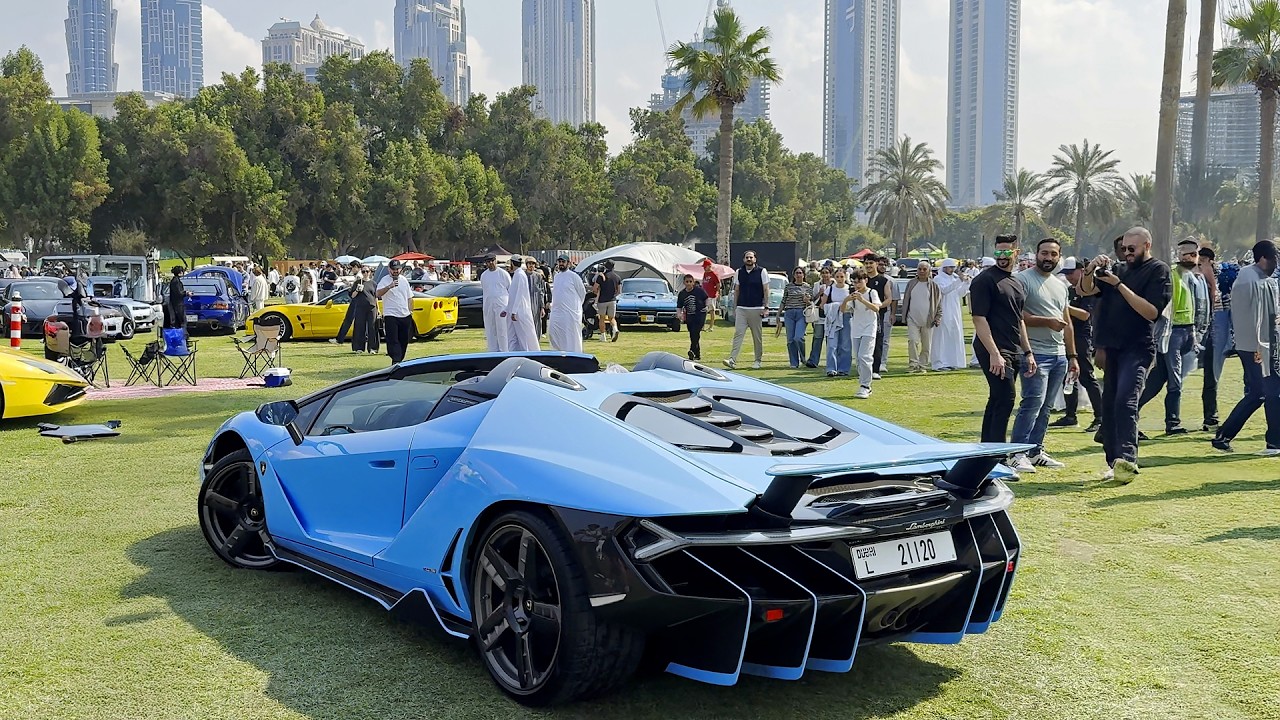 Hypercar Invasion at Dubai’s Biggest Car Meet: Stirling Moss ...