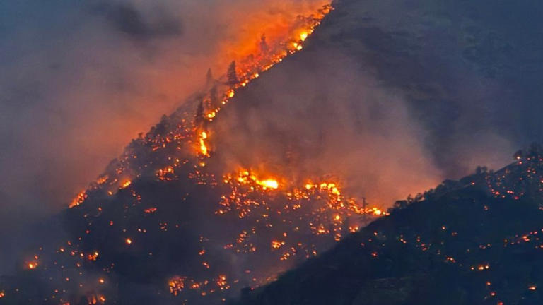 Thousands under evacuation orders as wildfire burns near The Dalles in ...