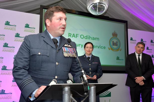 Special award presented to RAF Odiham in celebration of 100 years of ...