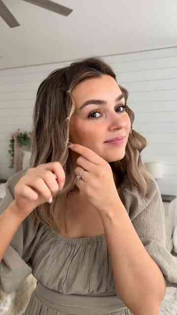 Wavy Bubble Braid Hairstyle Tutorial