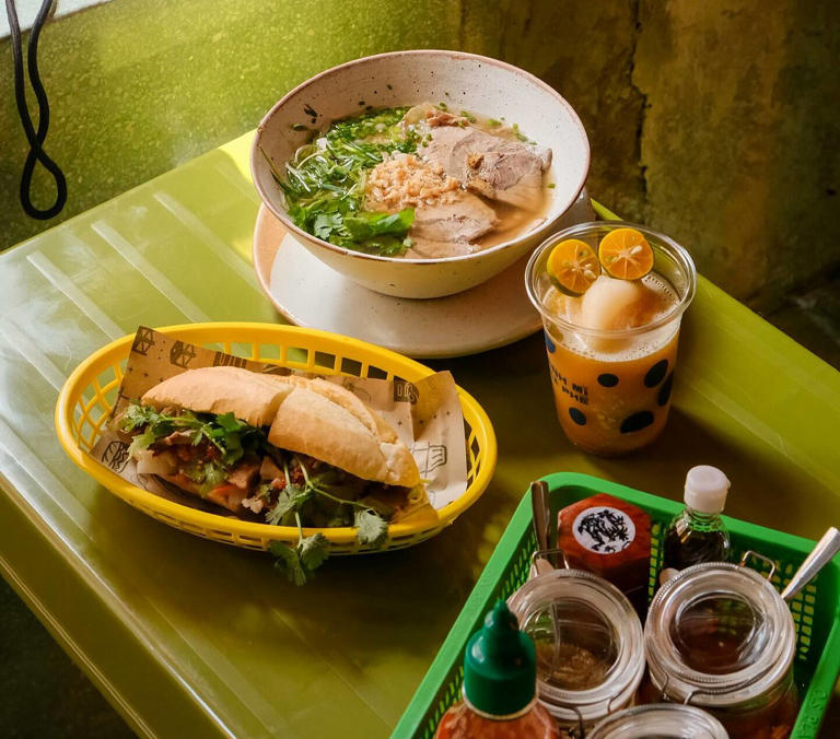 Thai model Chompoo Araya explores Vietnamese-style cuisine in Bangkok