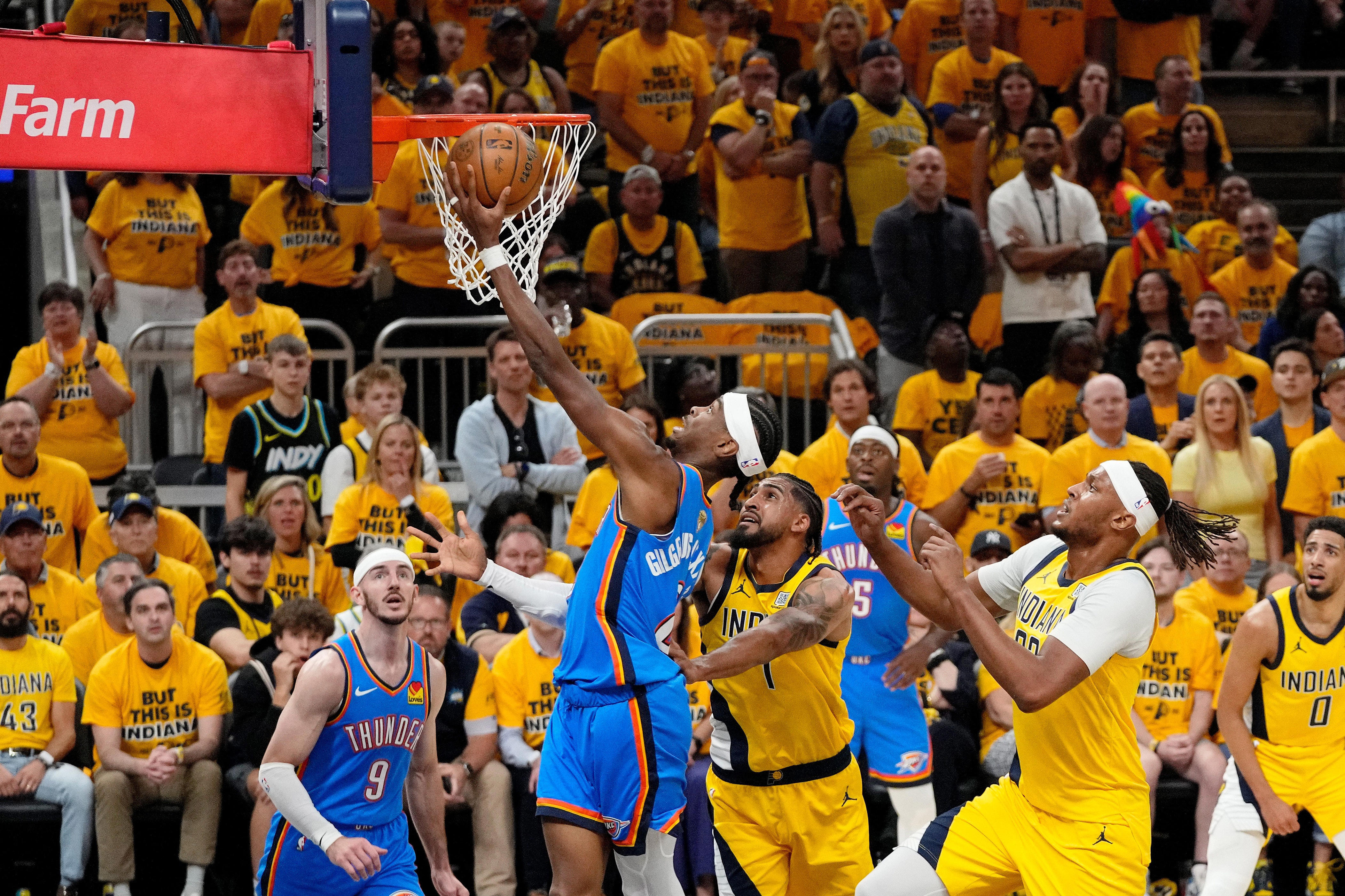 Player grades: Thunder fall apart late in 116-107 Game 3 loss to Pacers