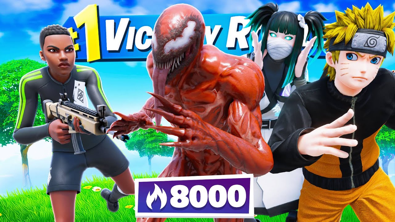 Playing Arena in Fortnite Season 8