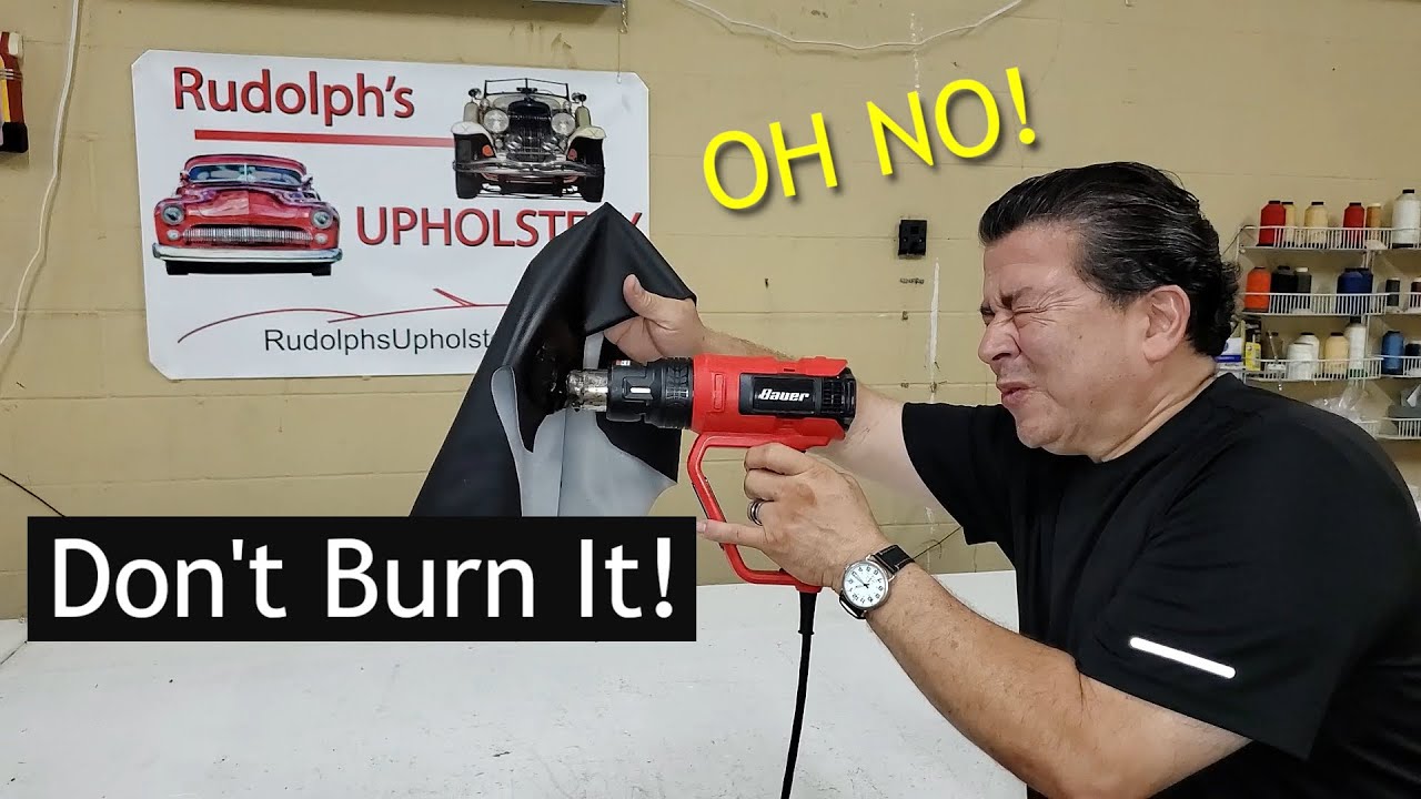 Heat Gun Tips For Upholstery: Avoid This Beginner Mistake!
