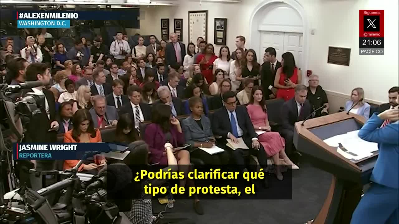 Vocera de la Casa Blanca explota contra reportera por preguntar sobre ...