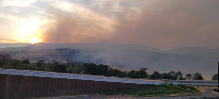 Rowena Fire burning in Wasco County was human-caused, wildland ...