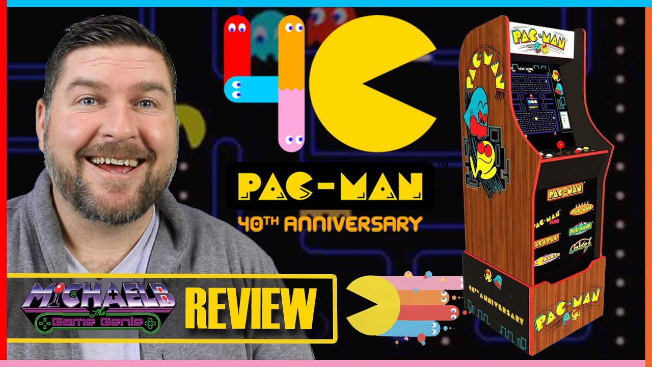 Pac-Man 40TH Anniversary Arcade1Up Review