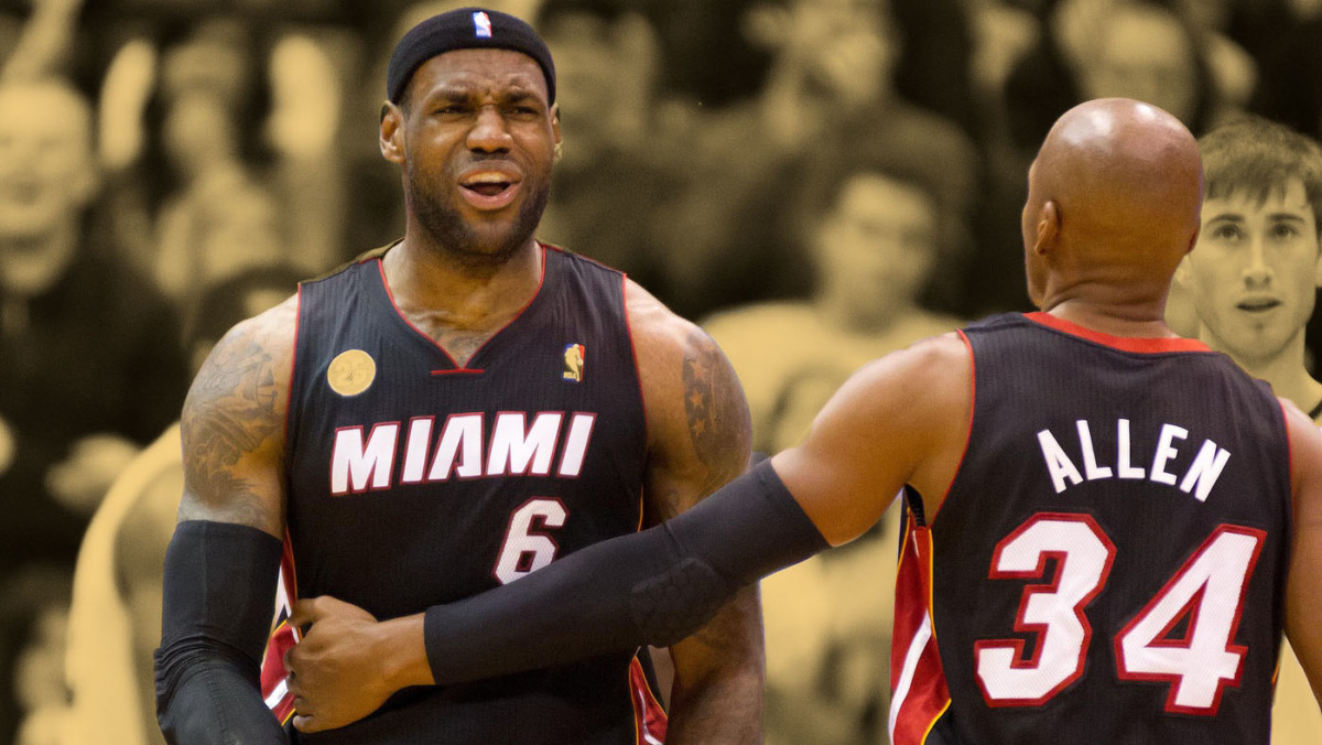 Ray Allen debunks the narrative that James has no 'bag' on offense ...
