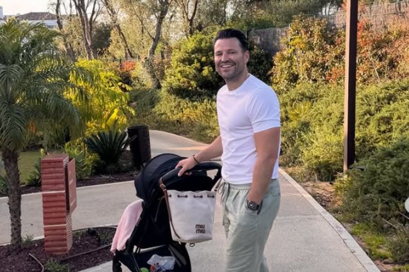 Mark Wright reveals first Father's Day plans with baby daughter Palma ...