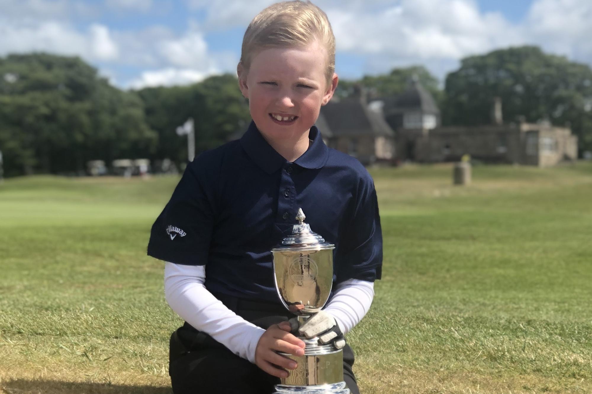 Scarborough golf star George Rowell, 7, earns runners-up spot in US ...