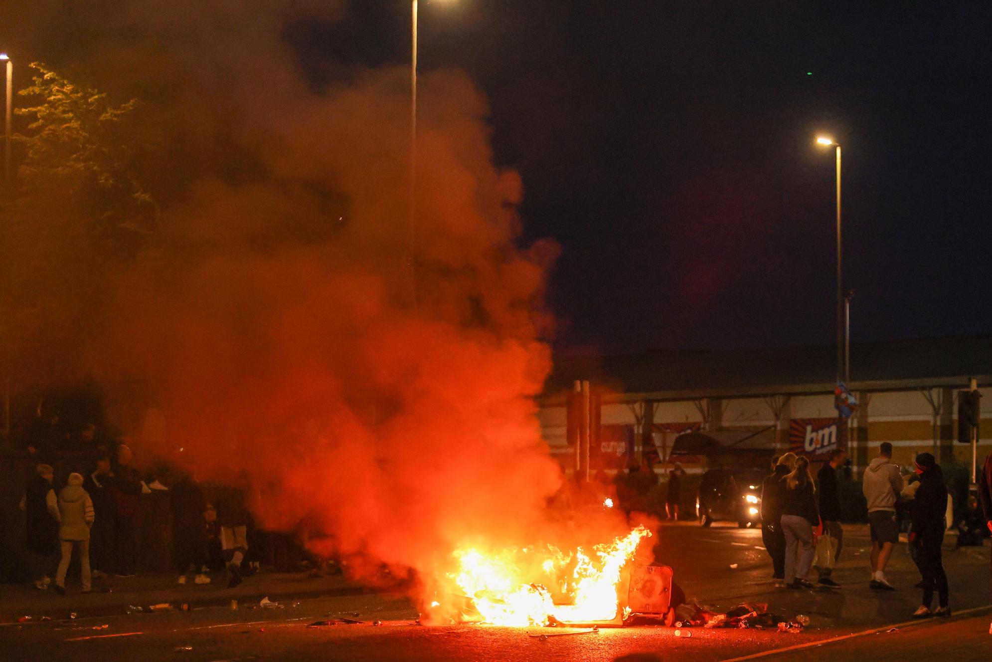 Pictures: These were the scenes in Ballymena and at Larne Leisure ...