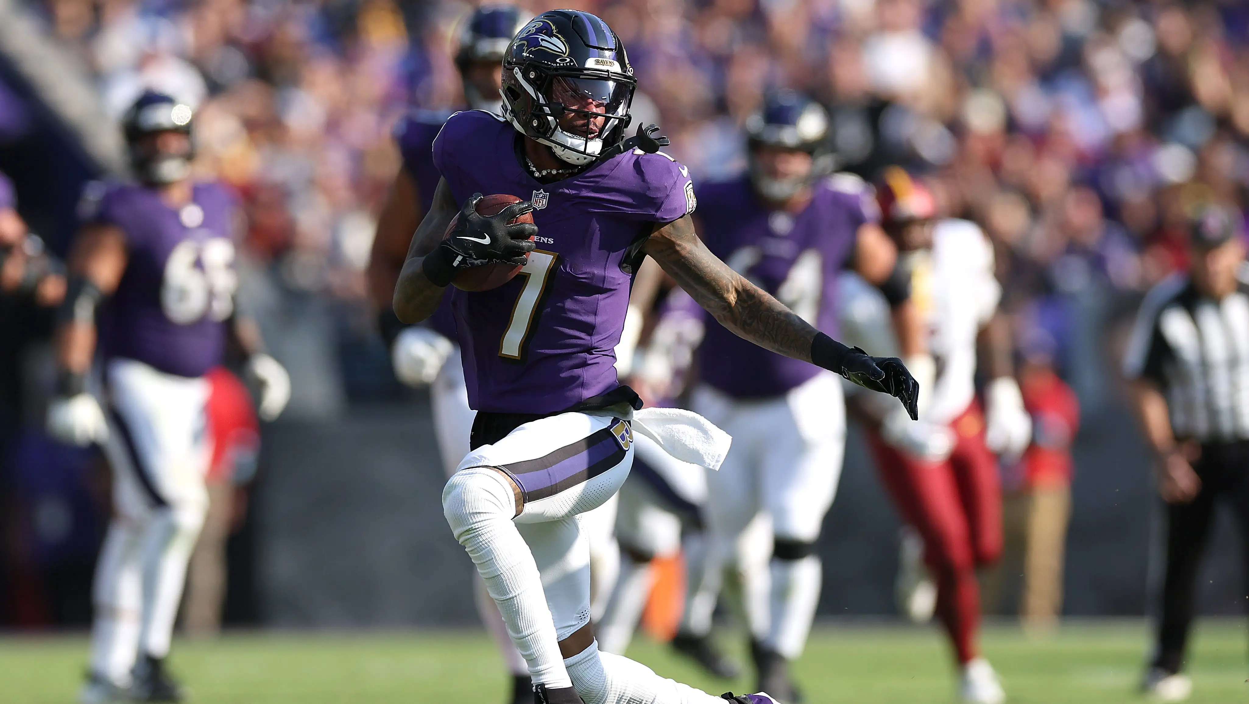 Rashod Bateman Tipped for Role Change After New Ravens Contract