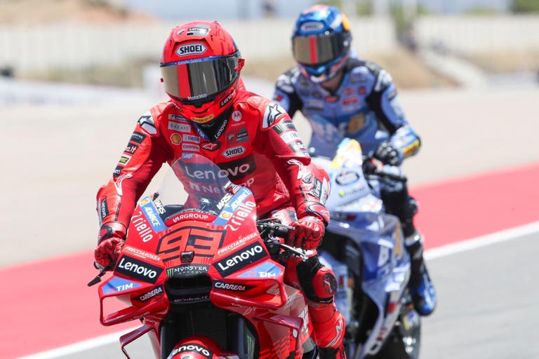 Why Marc Marquez stressed his Ducati is identical to brother Alex's in ...