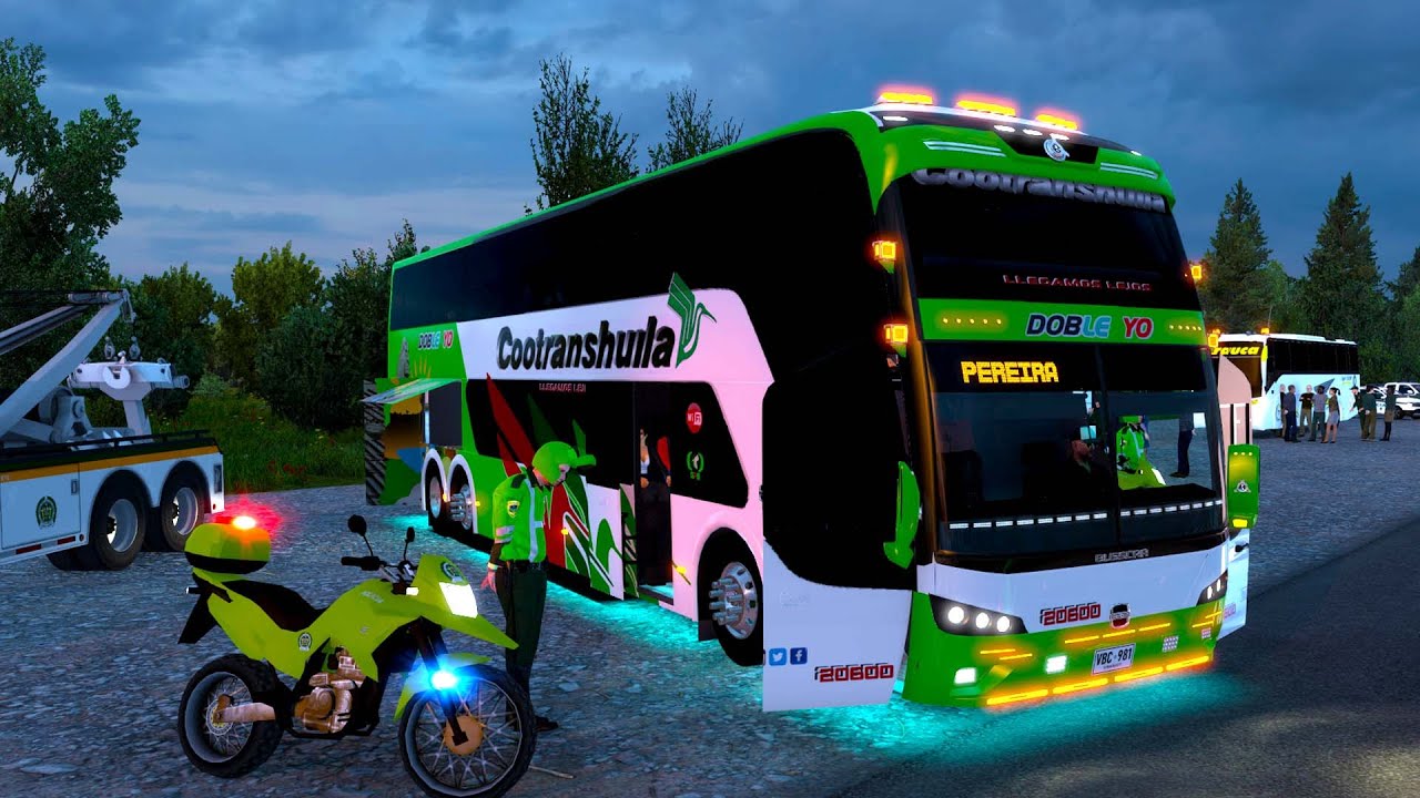 ¡Viaje Nocturno Retenidos Por La Policia! | American Truck Simulator