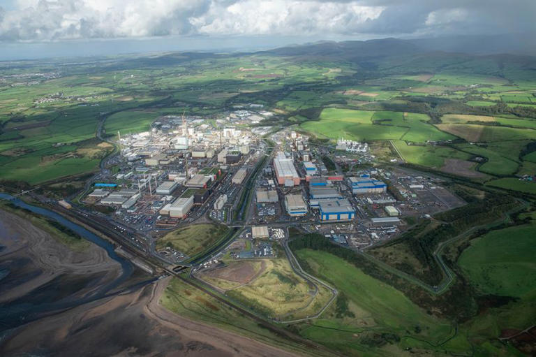 Sellafield could 'grind to a halt' as 1,500 people to strike over pay