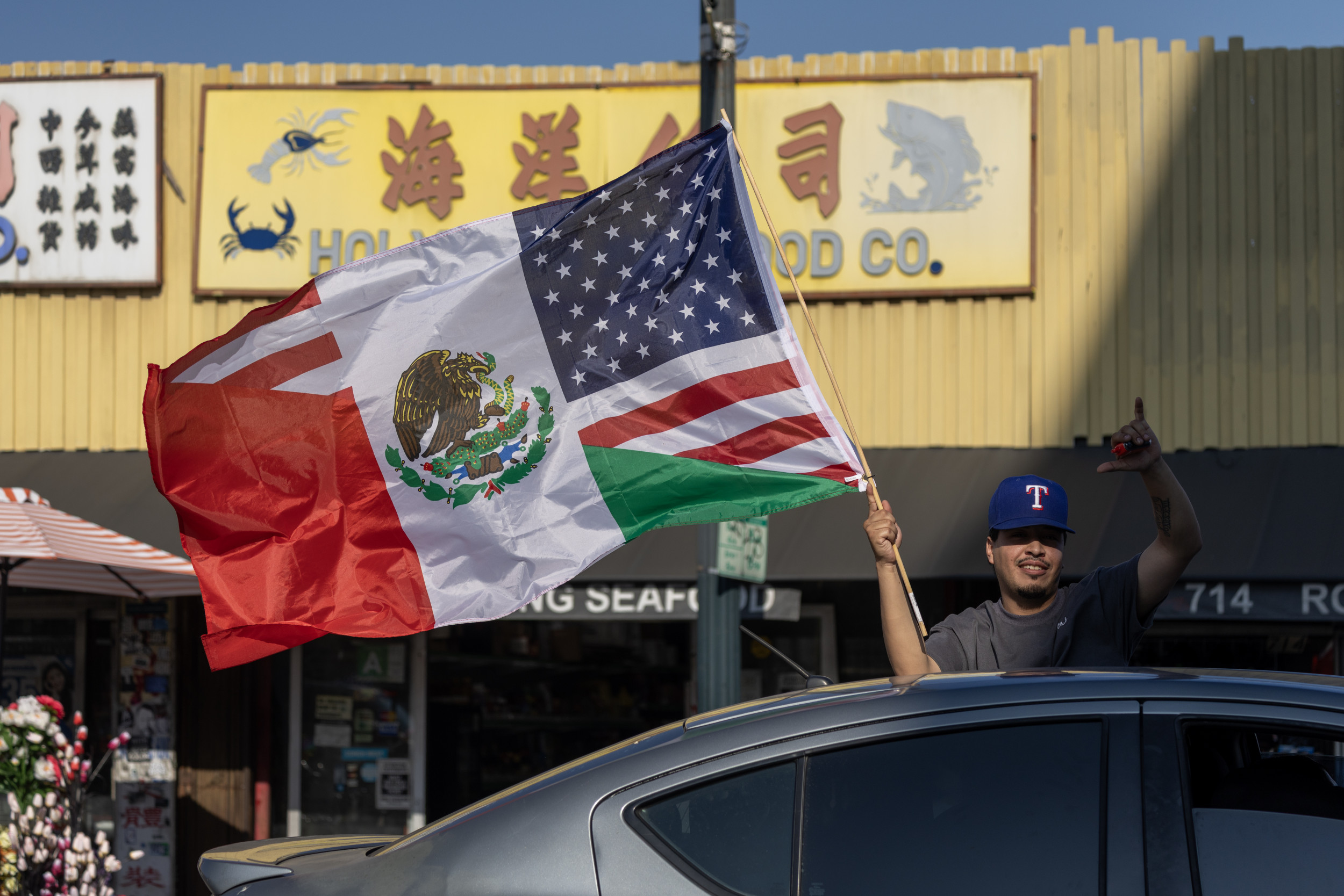 Map shows Trump's approval rating in every state amid "No Kings" protests