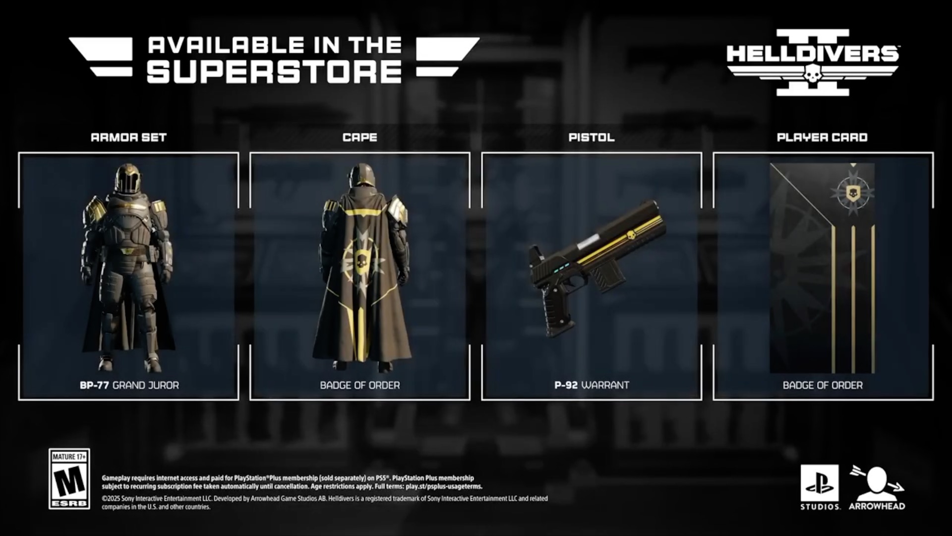 Helldivers 2 Official Force of Law Warbond Trailer