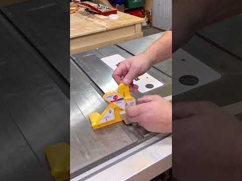 Using a dado stack to make a coffee table base #woodworking #diy #tools