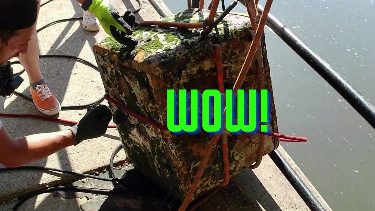 Massive Magnet Fishing Find in Flint—You Won’t Believe This!