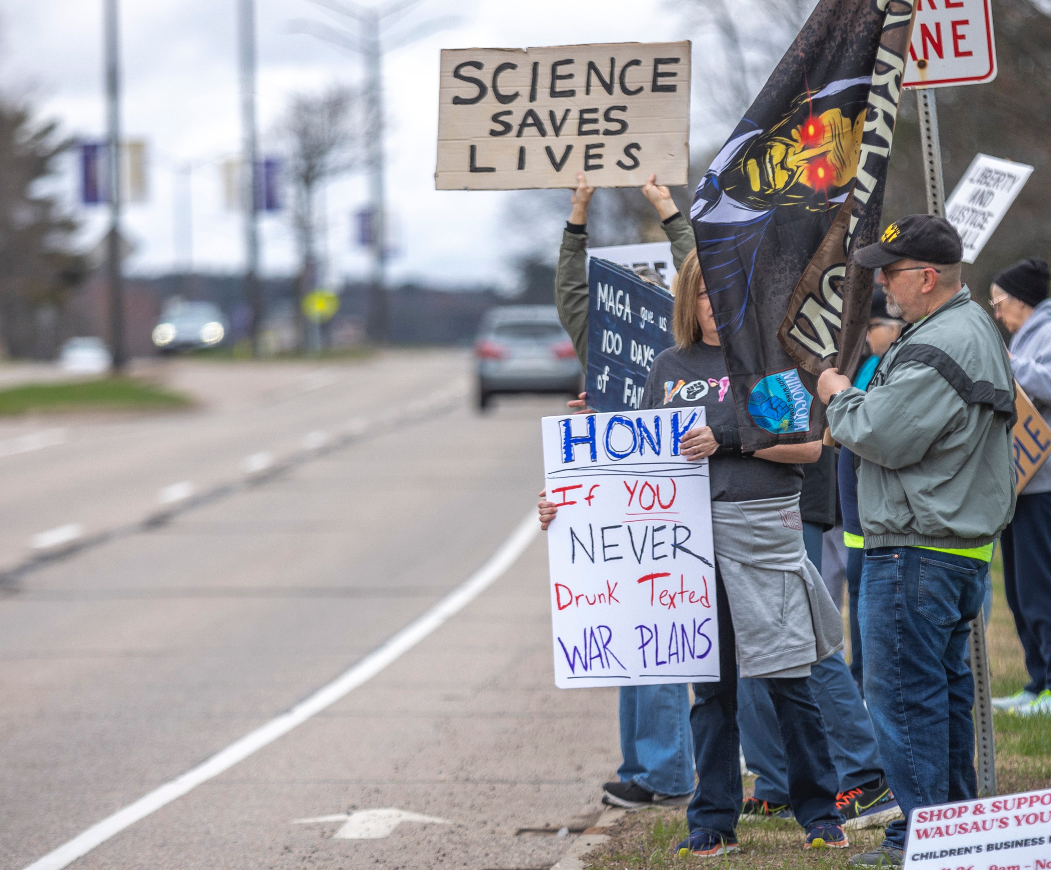Statewide 'Good Trouble' protests include several central Wisconsin events