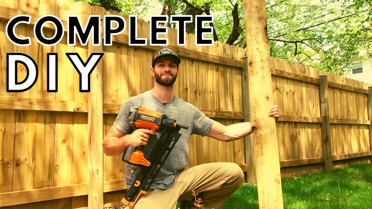 How to build a sturdy fence on a small budget