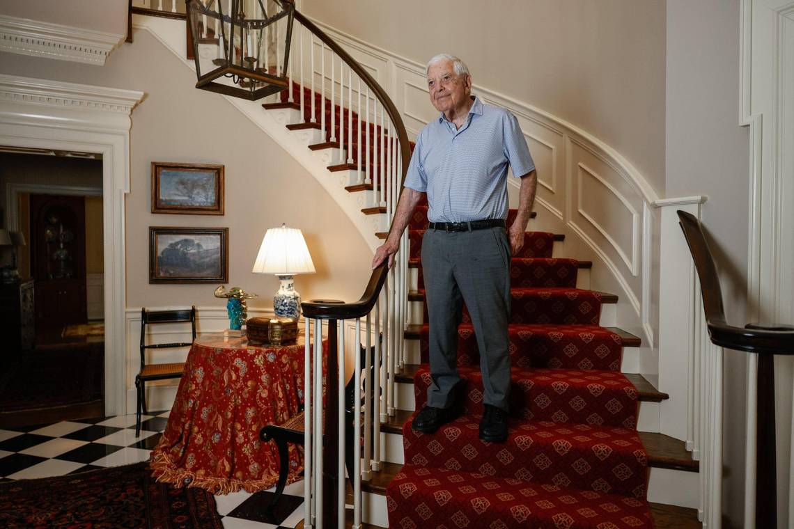 Hugh McColl at 90. The banker who built Charlotte still has more to do