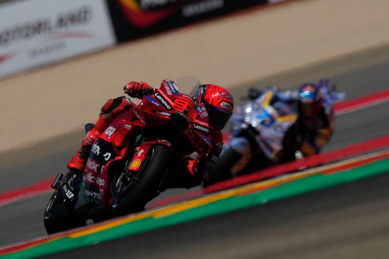 Why Marc Marquez stressed his Ducati is identical to brother Alex's in ...