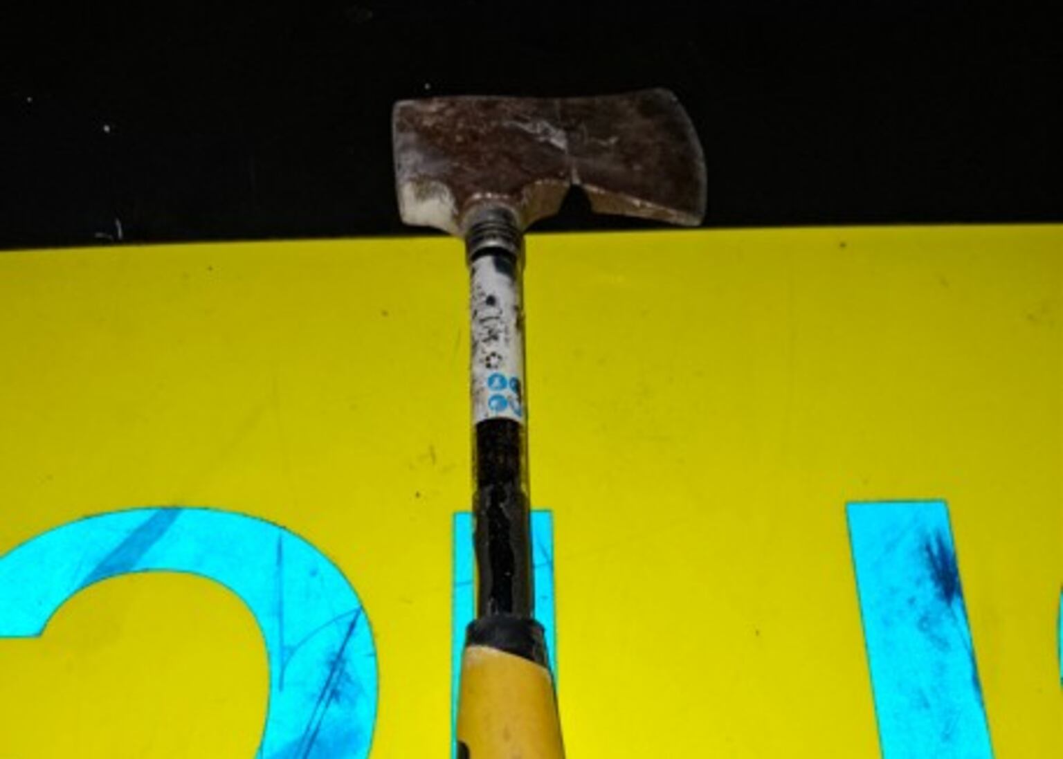 Hatchet thrown at police during third night of violence that caused ‘fear and huge disruption’