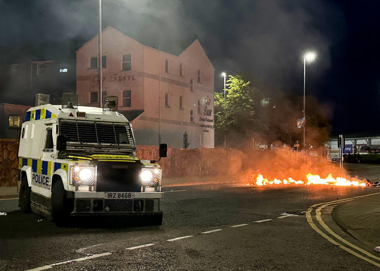 Three teenagers charged following violence in Ballymena