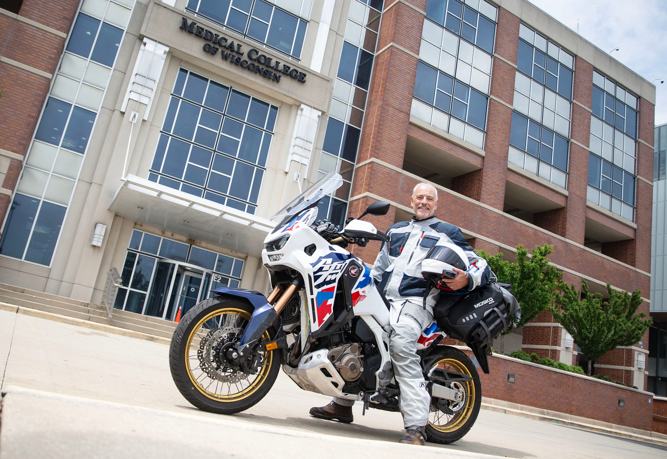 'I know it seems insane.' Cancer survivor riding motorcycle 3,800 miles ...