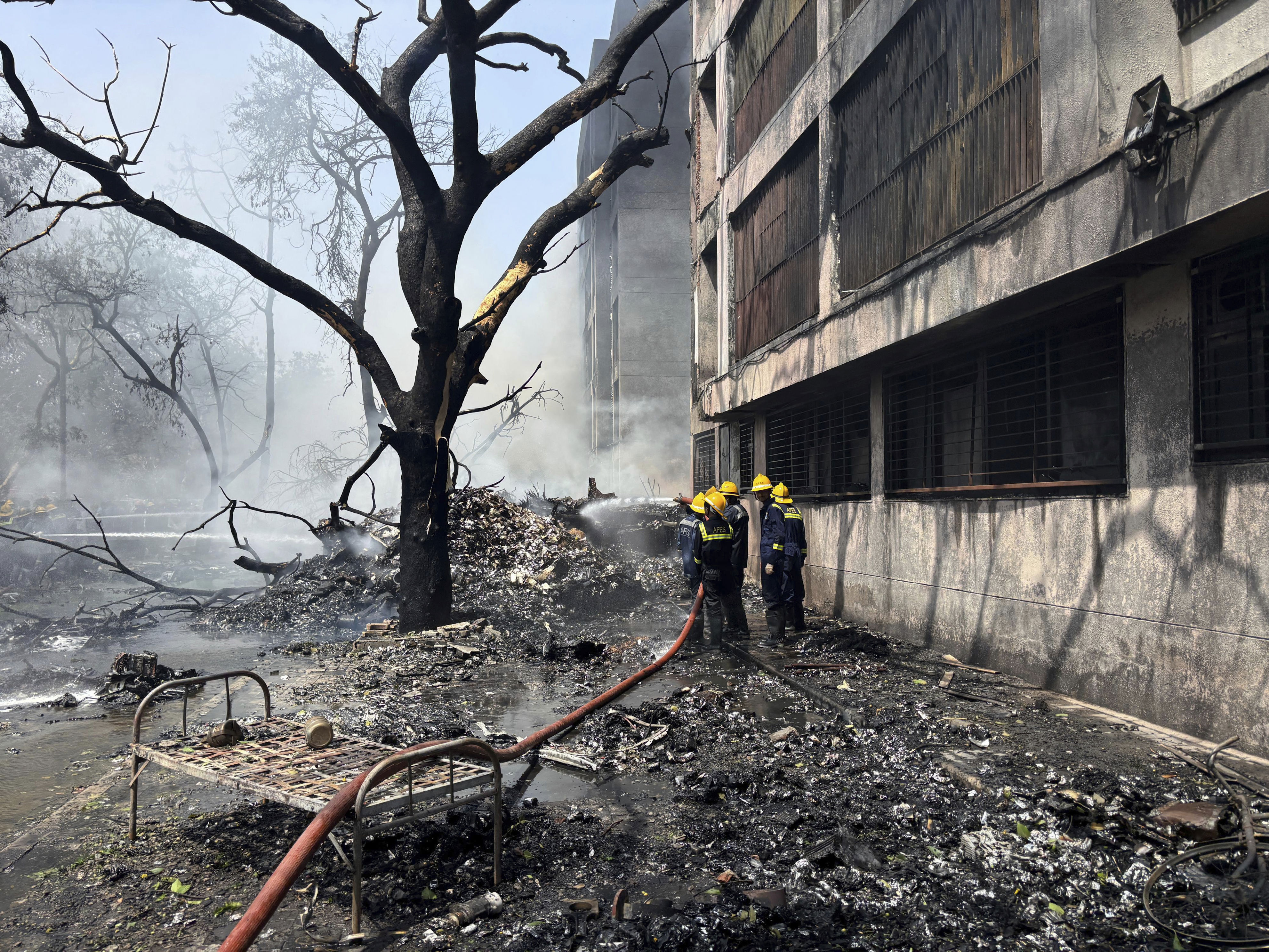 Gatwick-bound passenger flight with hundreds on board crashes in India