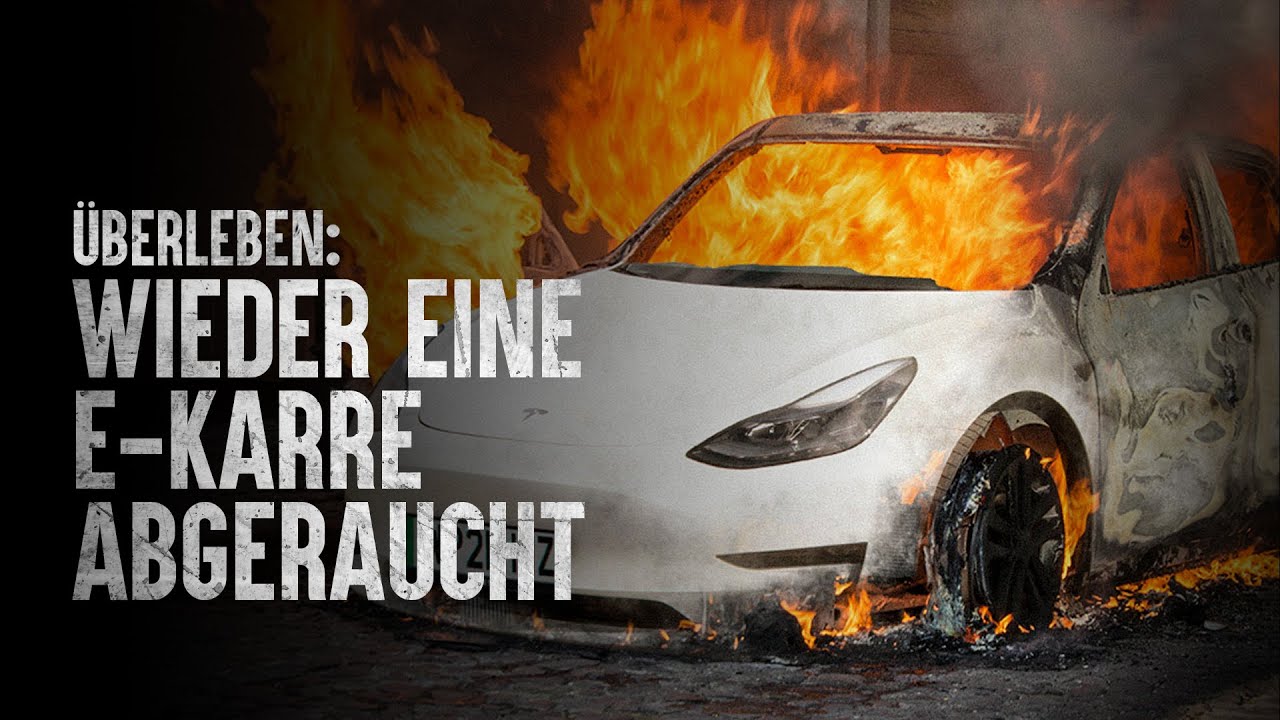 Wie überlebt man ein explodierendes Elektroauto