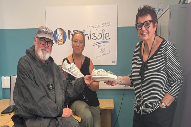 Here's how you could win a pair of rare signed Liam Gallagher x Adidas ...